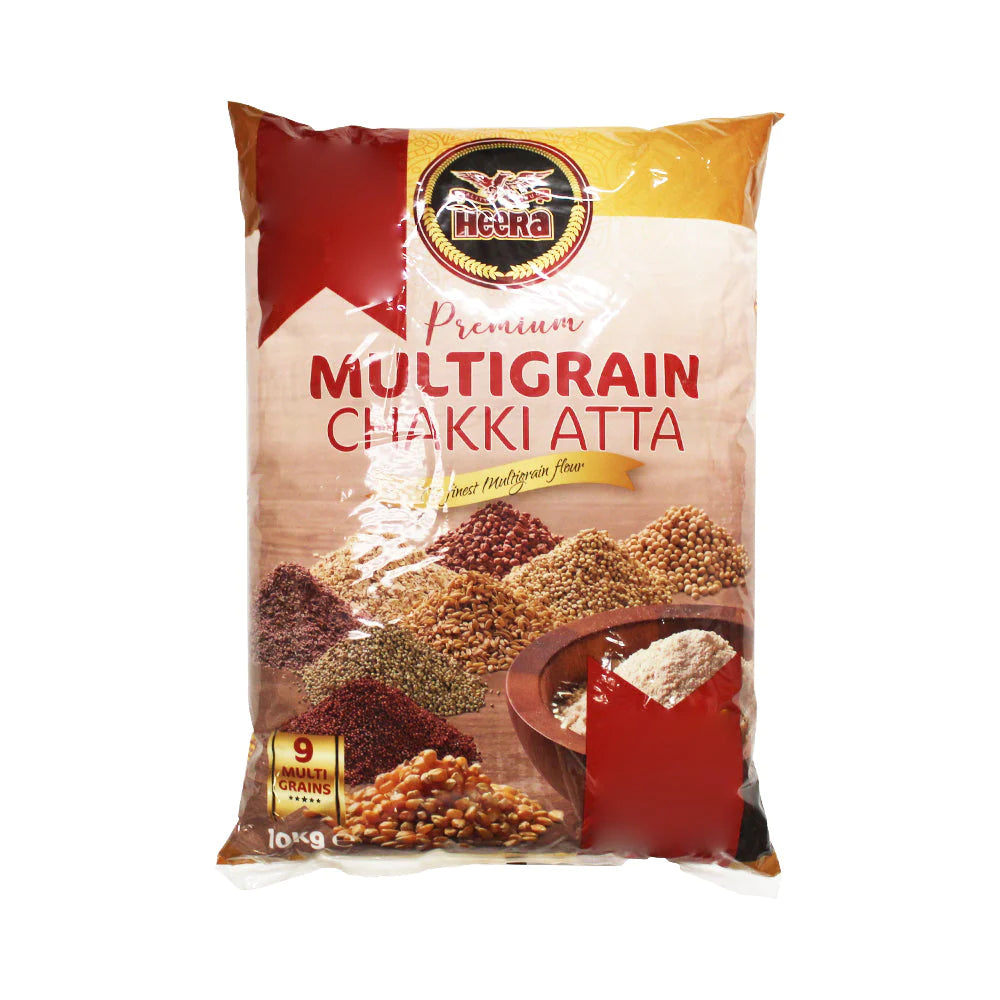 HEERA MULTIGRAIN CHAKKI ATTA 10KG – My Spice Market