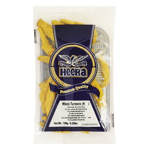 HEERA HALDI TURMERIC WHOLE 100 GM – My Spice Market