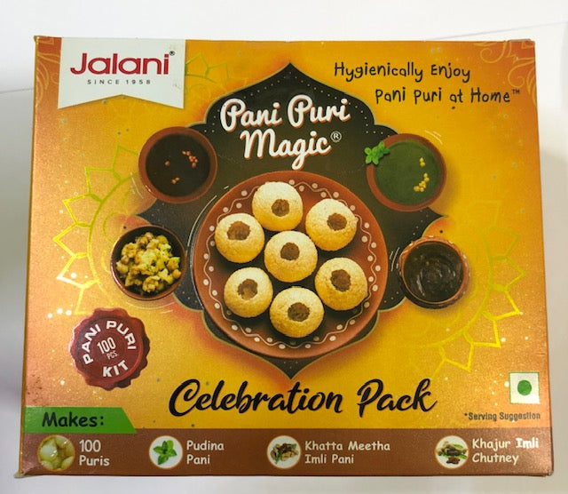 Jalani Pani Puri Magic Celebration Pack 450g Box – My Spice Market