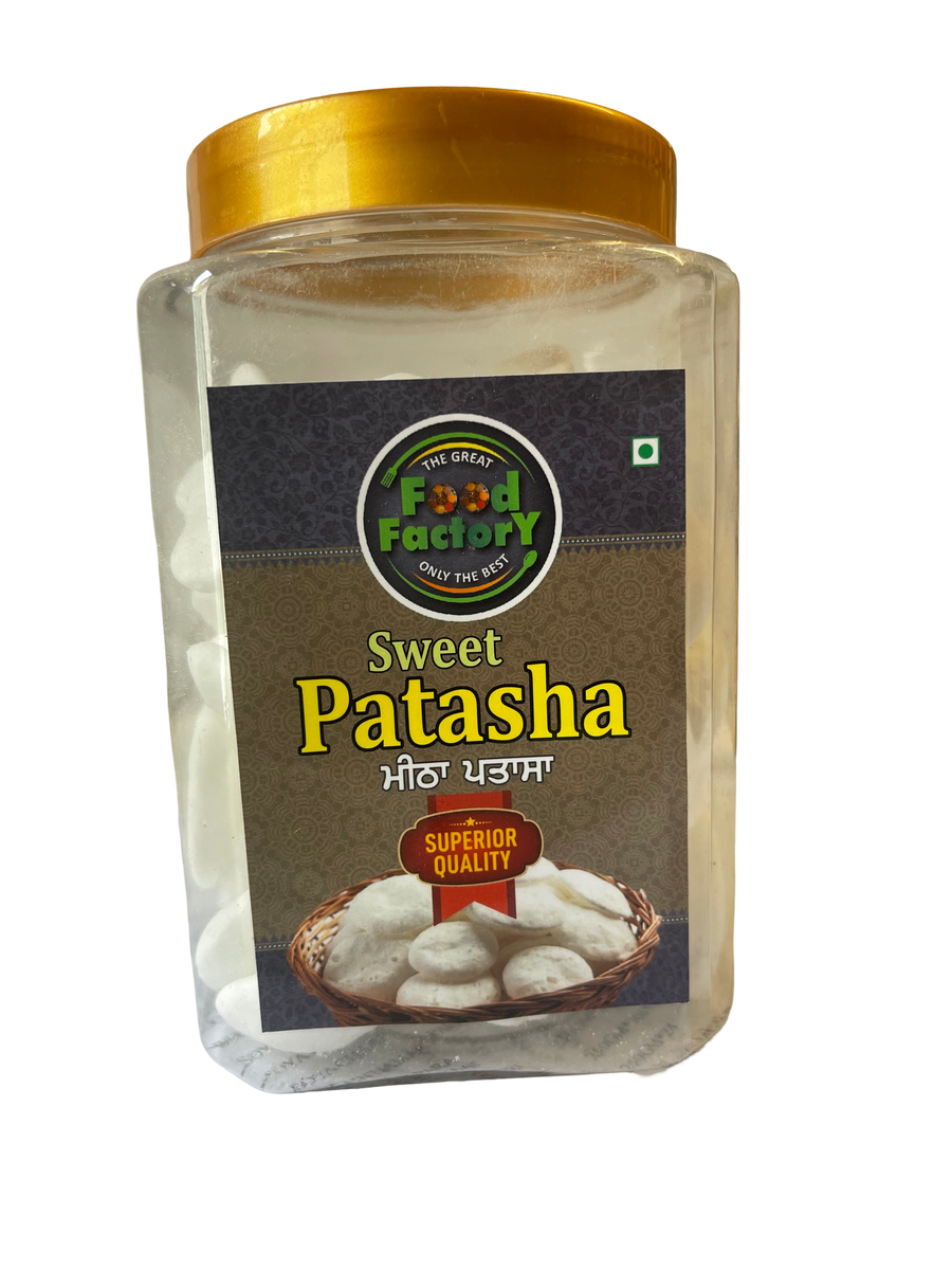 Food factory Indian Batasha Sugar Drop Candy Patasha 400gm Pack Patasa ...