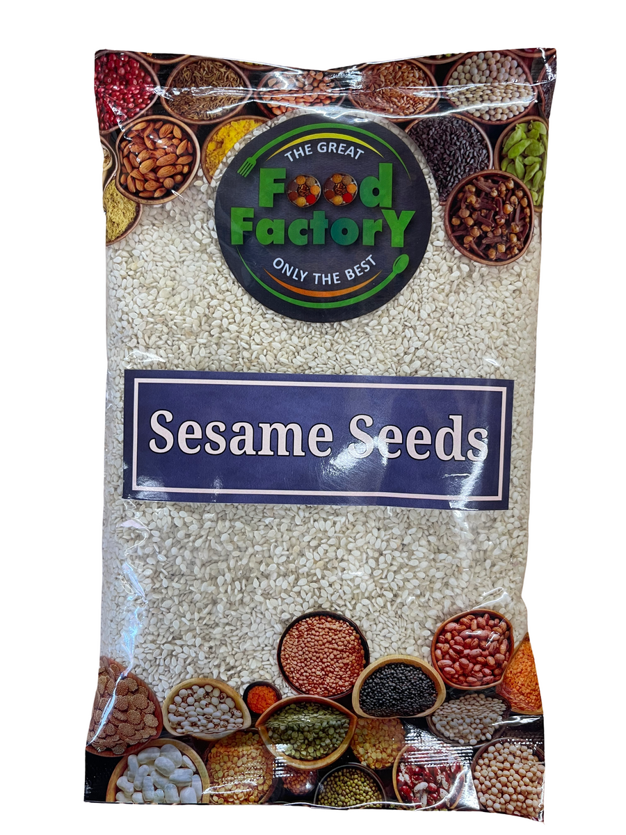 FOOD FACTORY HULLED SESAME SEEDS 300gm – My Spice Market