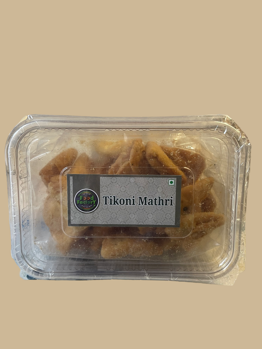 FOOD FACTORY DESI TIKONI MATHRI SNACKS 250gm – My Spice Market