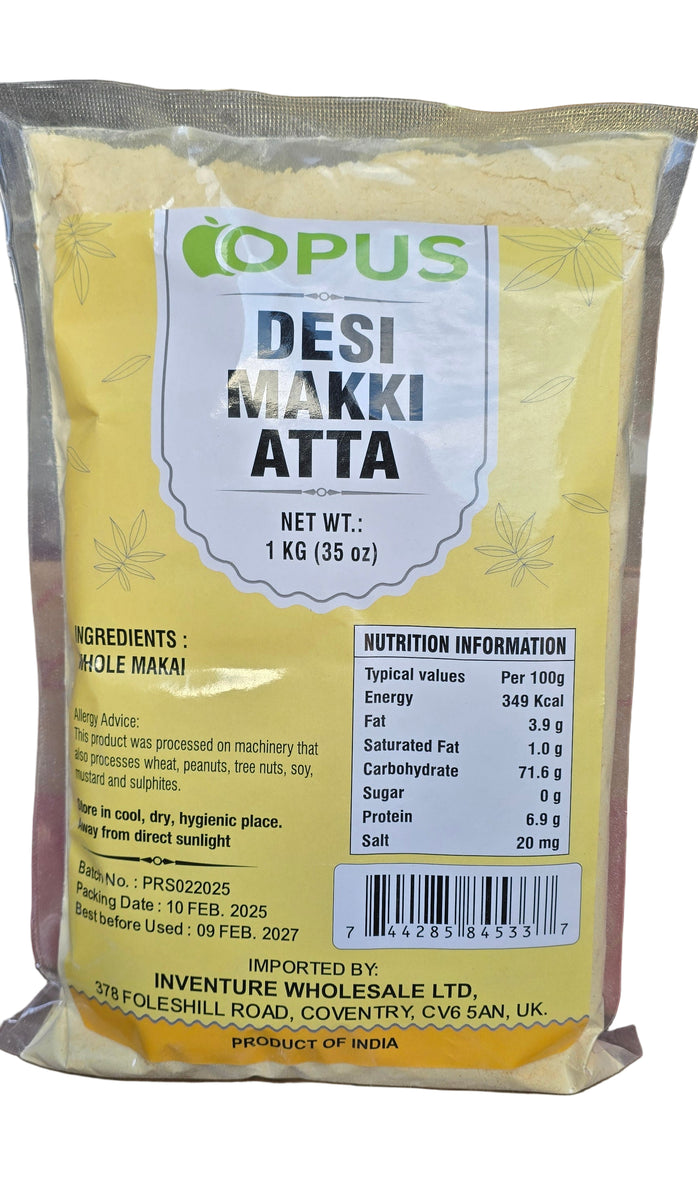 OPUS INDIAN DESI MAKKI ATTA (MAKAI ATTA) 1 KG – My Spice Market