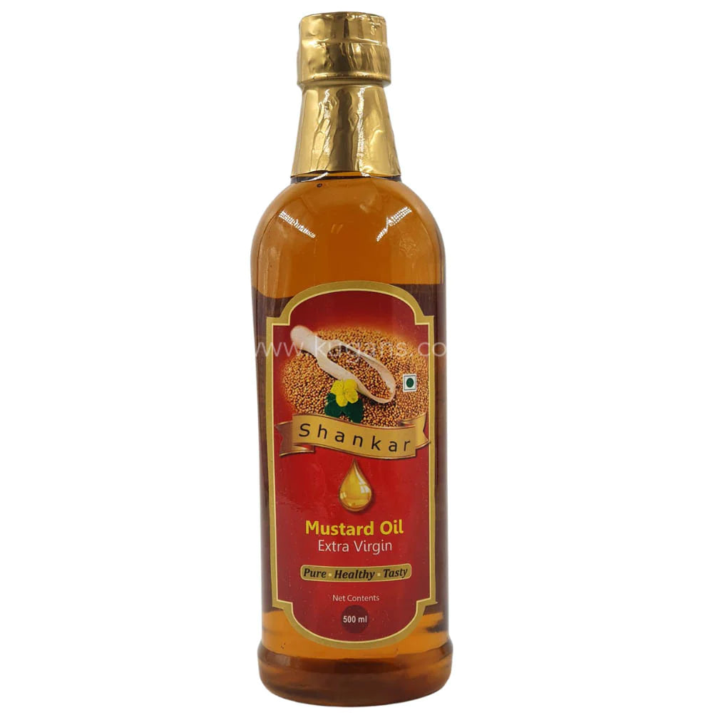 SHANKAR PURE INDIAN SUPERIOR QUALITY MUSTARD OIL 1 LTR – My Spice Market