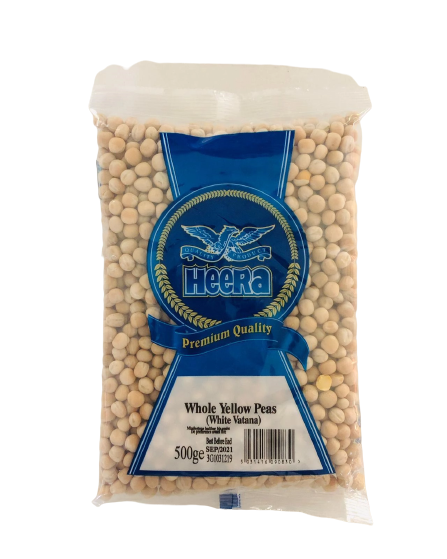 HEERA VATANA (WHOLE YELLOW PEAS) 500GM – My Spice Market