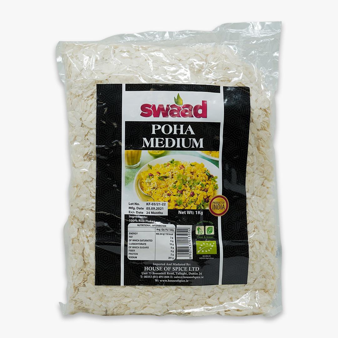 SWAAD MEDIUM INDIAN POHA 1 KG POWA DESI – My Spice Market