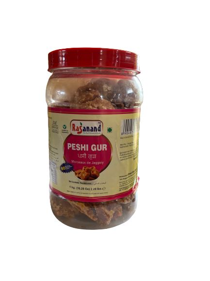 KESAR PUNJABI PURE INDIAN PESI GOR JAGGERY GOOR 1 KG (GUD) – My Spice ...